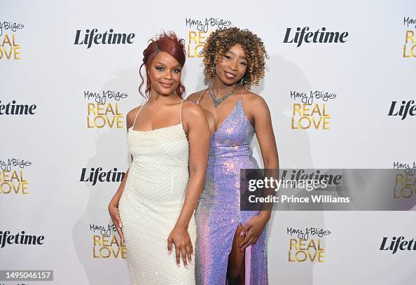 Ajiona Alexus And Princess Davis Attend Mary J Bliges Real Love News Photo Getty Images