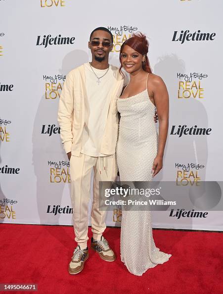 Myles Truitt And Ajiona Alexus Attend Mary J Bliges Real Love News Photo Getty Images