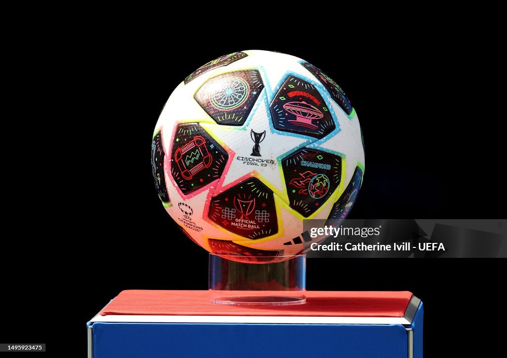 A Detailed View Of The Uefa Womens Champions League Match Ball Prior News Photo Getty Images