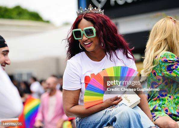 TV personality/actress Garcelle Beauvais attends the 2023 WeHo Pride ... TV personality/actress Garcelle Beauvais attends the 2023 WeHo Pride ...