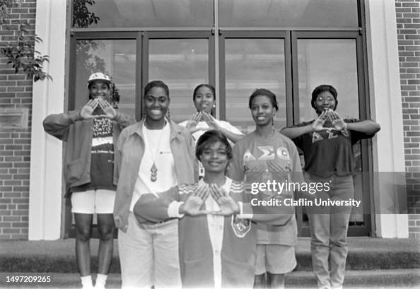 Smiling members of Delta Theta Sigma at Claflin University in... News ... Smiling members of Delta Theta Sigma at Claflin University in... News ...