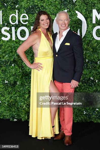 Neal Mcdonough And His Wife Ruve Mcdonough Attend The The Warrant