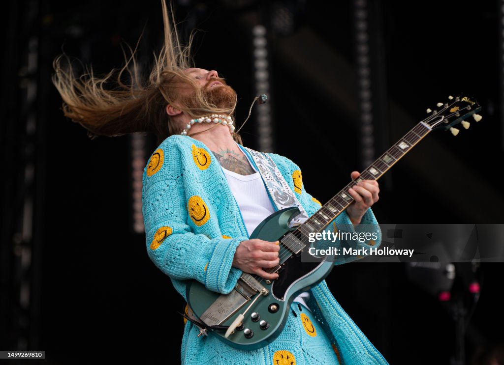 Sam Ryder performs at the Isle Of Wight Festival 2023 at Seaclose ... Sam Ryder performs at the Isle Of Wight Festival 2023 at Seaclose ...
