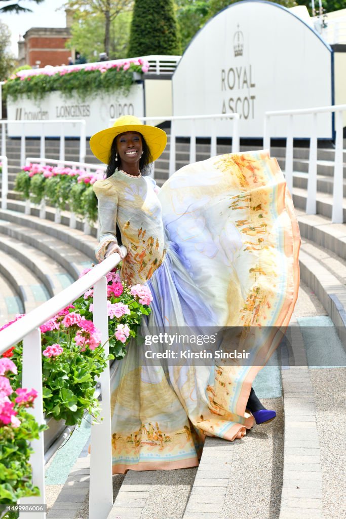 Eunice Olumide Attends Day One Of Royal Ascot 2023 At Ascot News Photo Getty Images