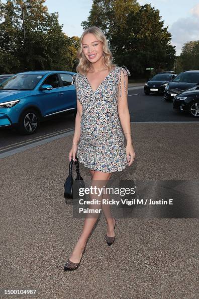 Roxy Horner Seen Attending The Veronica Beard Summer Party At News Photo Getty Images