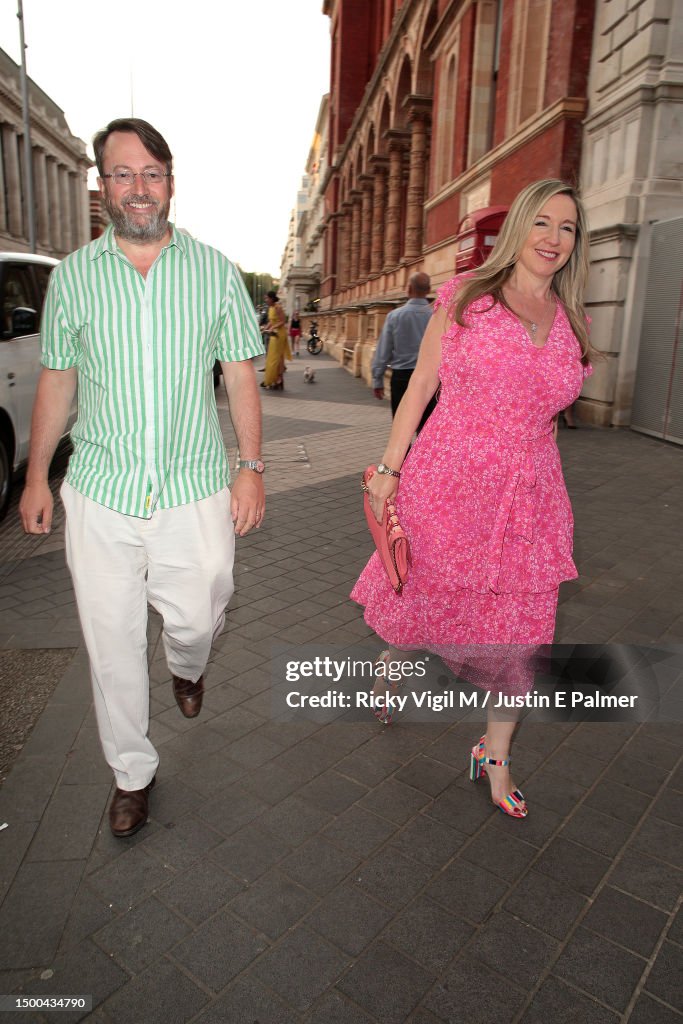 David Mitchell And Victoria Coren Mitchell Seen Attending The Vanda News Photo Getty Images