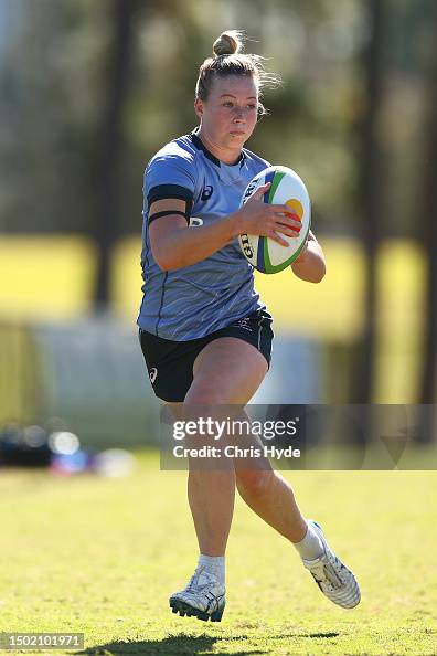 Layne Morgan During An Australia Wallaroos Training Session At Bond