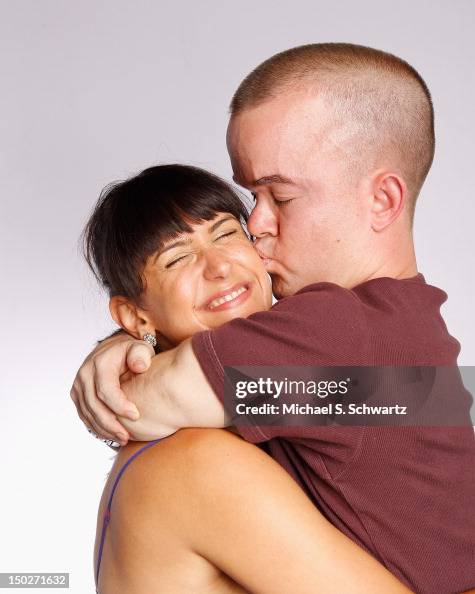 Comedians Danielle Stewart And Brad Williams Pose After Their News