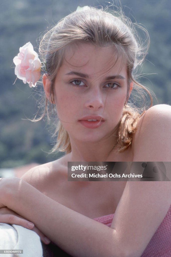 Actress Nastassja Kinski Poses For A Portrait At Home In The News