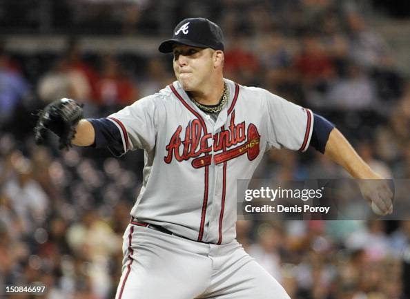 Paul Maholm of the Atlanta Braves pitches during the third inning of ... Paul Maholm of the Atlanta Braves pitches during the third inning of ...