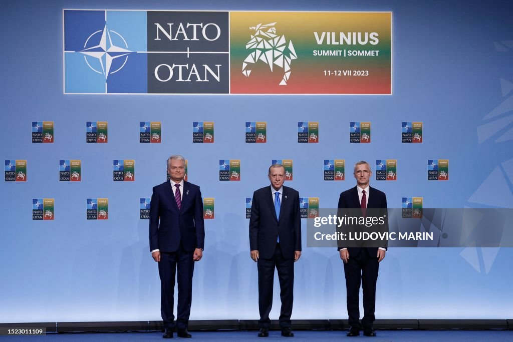 Lithuania's President Gitanas Nauseda, Turkey's President Recep... News ... Lithuania's President Gitanas Nauseda, Turkey's President Recep... News ...