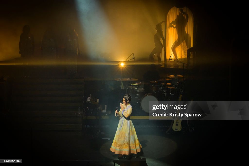 Lana Del Rey Performs On Stage At Lolympia On July 10 2023 In News