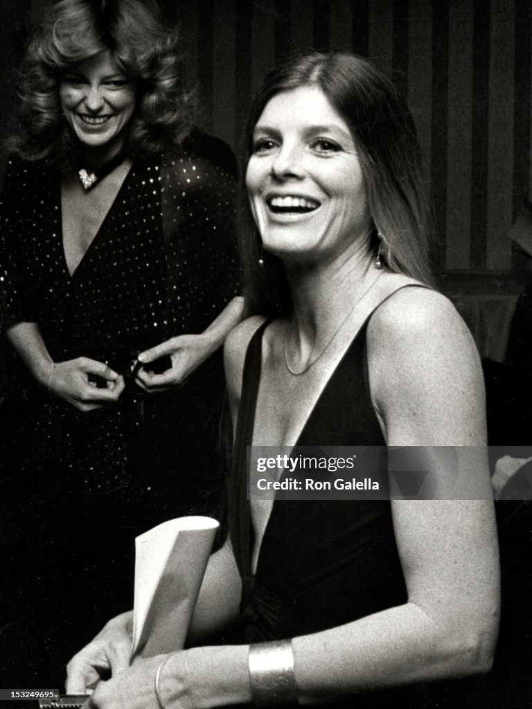 Actress Katherine Ross Attending The Premiere Party For Voyage Of