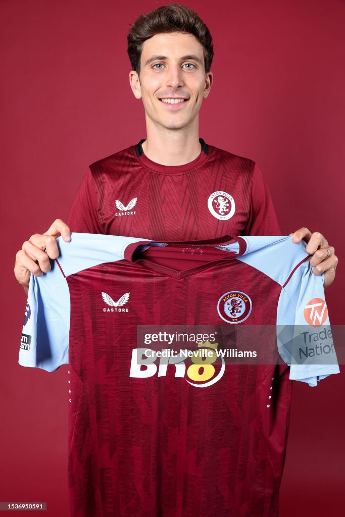 New signing Pau Torres of Aston Villa poses for a picture at Bodymoor ... New signing Pau Torres of Aston Villa poses for a picture at Bodymoor ...