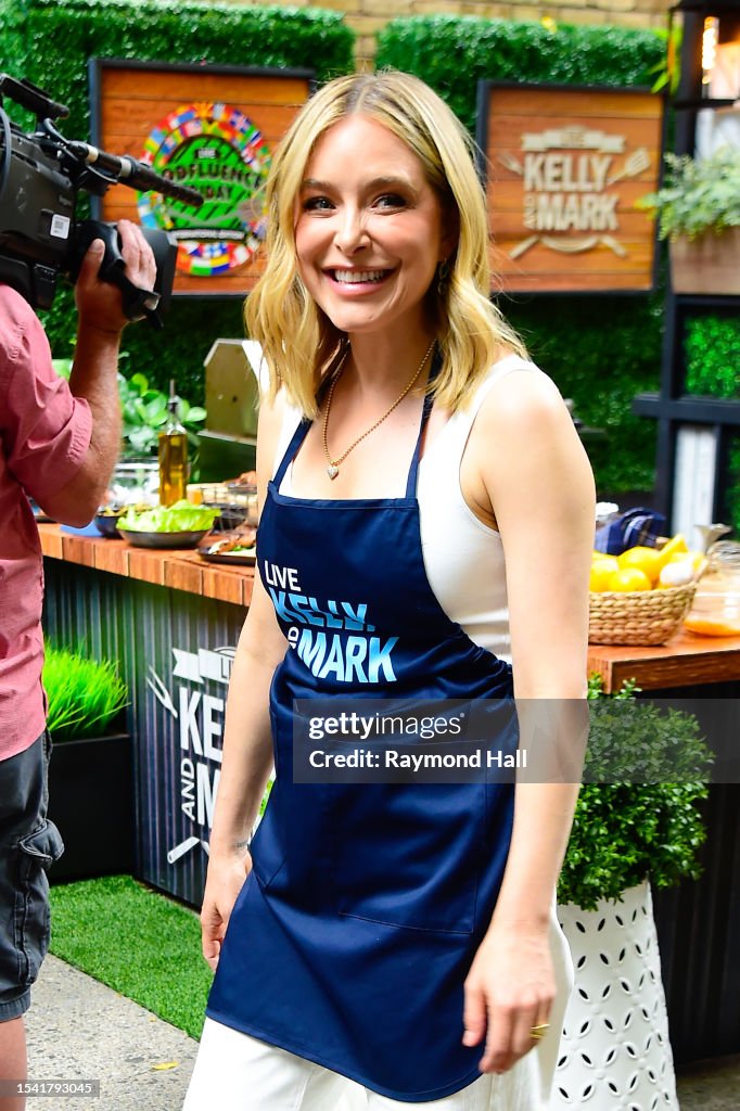 Jenny Mollen Is Seen On The Set Of Live With Kelly And Mark On July News Photo Getty Images