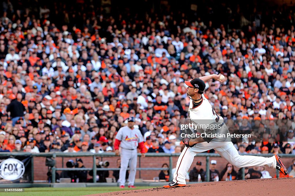 Starting Pitcher Ryan Vogelsong Of The San Francisco Giants Pitches
