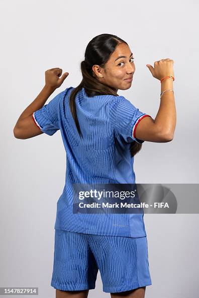 Selma Bacha Of France Poses During The Official Fifa Womens World Photo Dactualité Getty