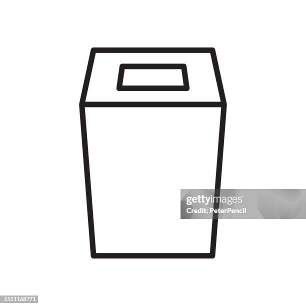 Trash Bin Trashcan Vector Stock Illustration High-Res Vector Graphic ... Trash Bin Trashcan Vector Stock Illustration High-Res Vector Graphic ...
