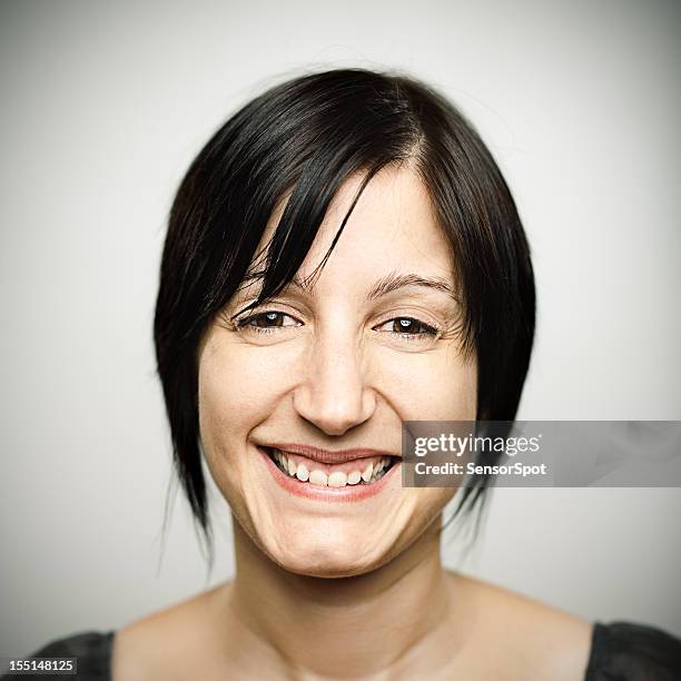 Fake Smile Woman Face Fotografías E Imágenes De Stock Getty Images