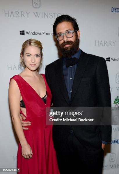 Actress Laura Ramsey And The Elder Statesmans Greg Chait Attend The News Photo Getty Images