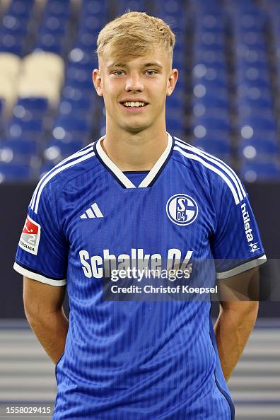 Keke Topp of FC Schalke 04 poses during the team presentation at ... Keke Topp of FC Schalke 04 poses during the team presentation at ...