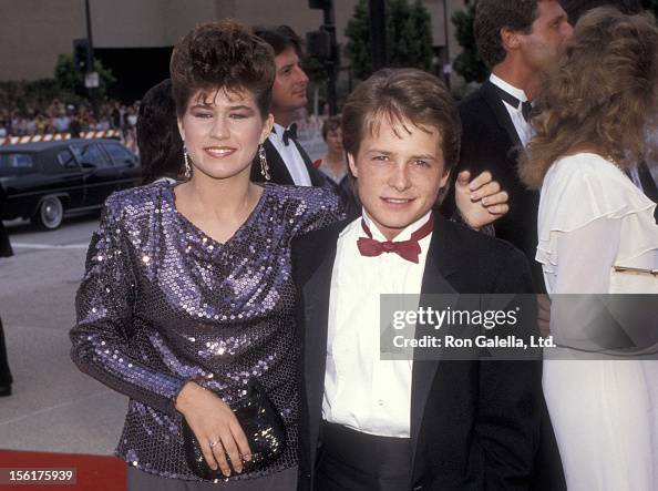 Actress Nancy Mckeon And Actor Michael J Fox Attend The 36th Annual News Photo Getty Images