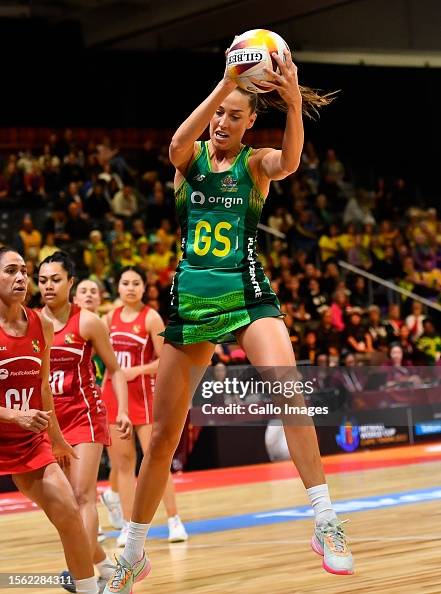 Cara Koenen of Australia during the Netball World Cup 2023, Pool A ... Cara Koenen of Australia during the Netball World Cup 2023, Pool A ...