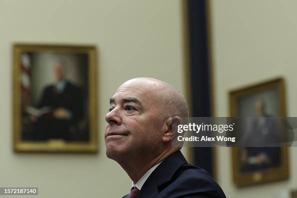 U S Secretary Of Homeland Security Alejandro Mayorkas Testifies