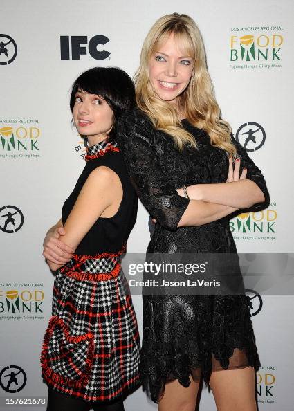 Kate Micucci And Riki Lindhome Of Garfunkel And Oates Attend Ifcs