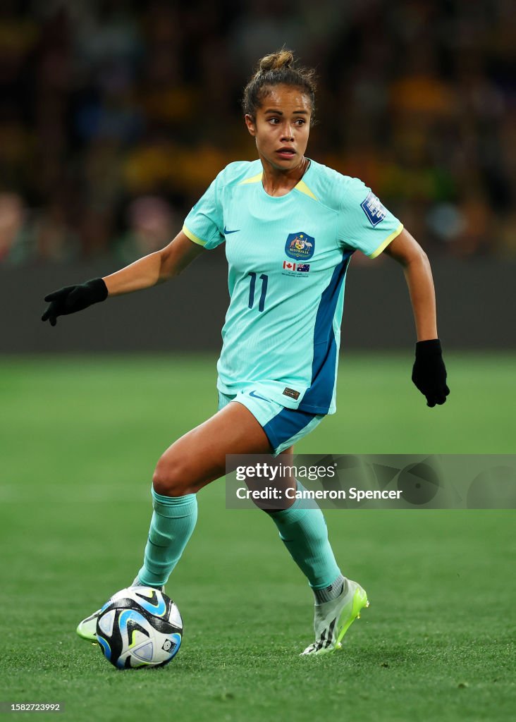Mary Fowler Of Australia In Action During The Fifa Womens World Cup