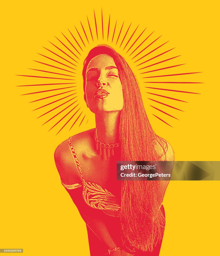 Beautiful Woman Puckering Lips For Kiss High Res Vector Graphic Getty Images