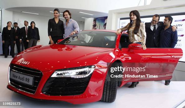 Michael Perschke, head of Audi India along with starcast of Race 2 ... Michael Perschke, head of Audi India along with starcast of Race 2 ...