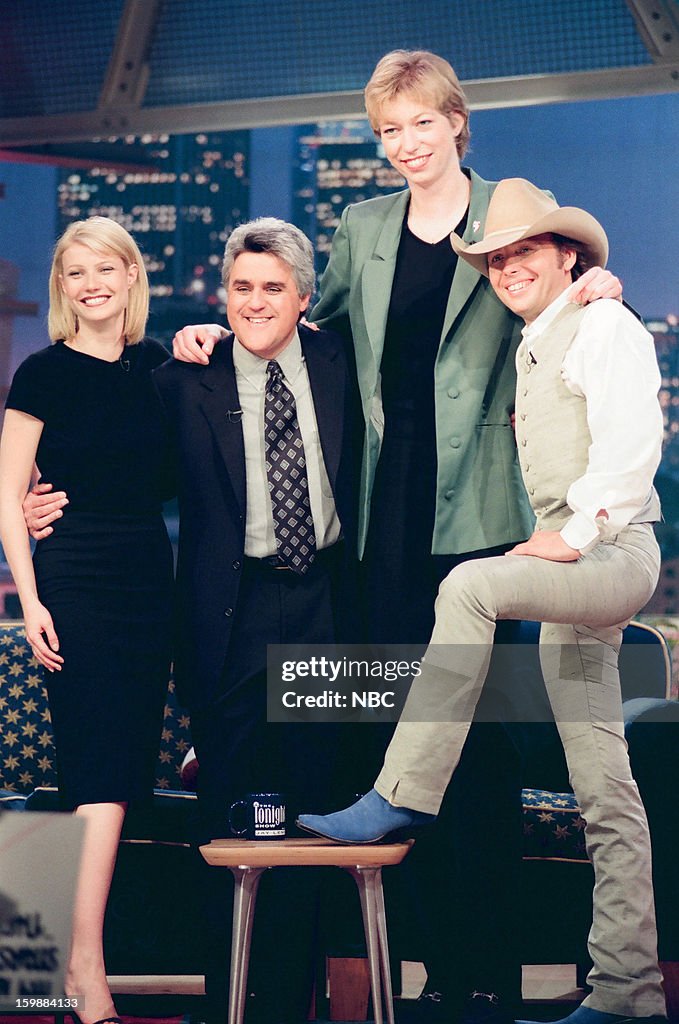 Gwyneth Paltrow Jay Leno Margo Dydek Dwight Yoakam On June 21