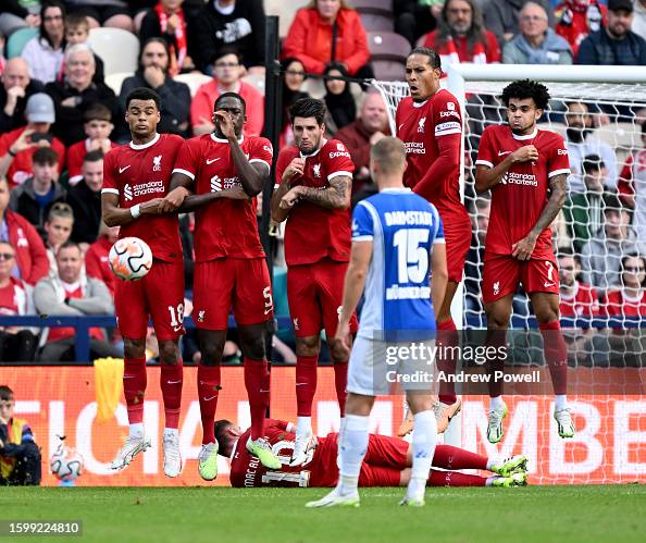 Cody Gakpo, Ibrahima Konate, Dominik Szoboszlai, Luis Diaz and Virgil ... Cody Gakpo, Ibrahima Konate, Dominik Szoboszlai, Luis Diaz and Virgil ...