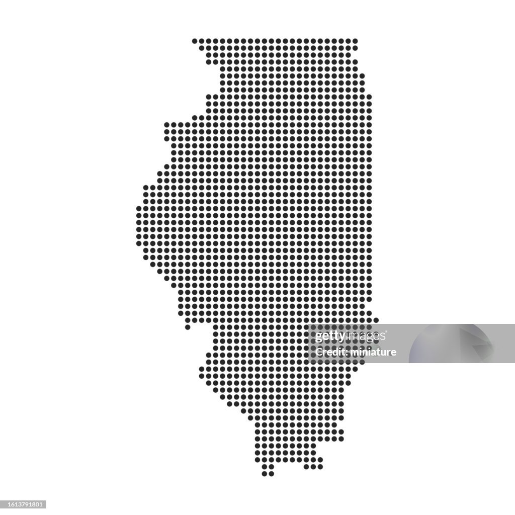 Illinois Map High Res Vector Graphic Getty Images