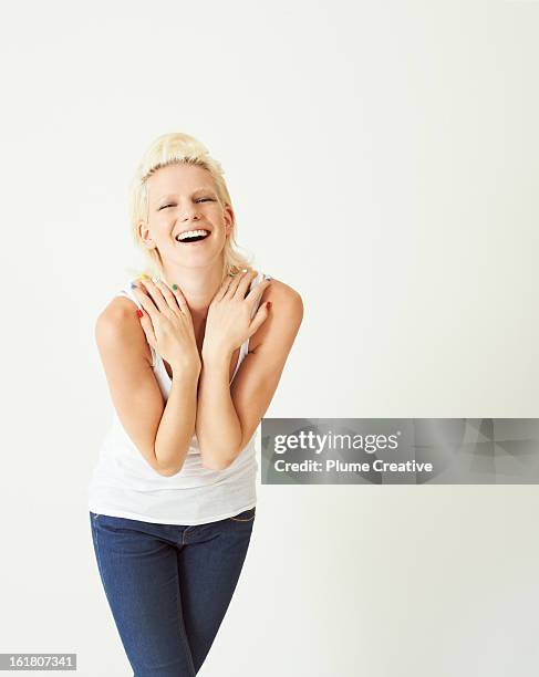 Blonde Bent Over Photos And Premium High Res Pictures Getty Images