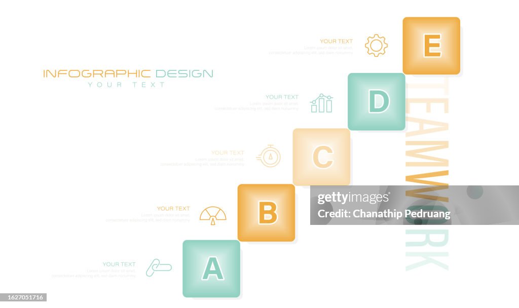 Infographic 5 Steps Modern Mind Map Diagram With Icons Vector ... Infographic 5 Steps Modern Mind Map Diagram With Icons Vector ...