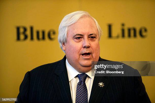 Australian Billionaire Clive Palmer Hosts News Conference On Titanic ... Australian Billionaire Clive Palmer Hosts News Conference On Titanic ...