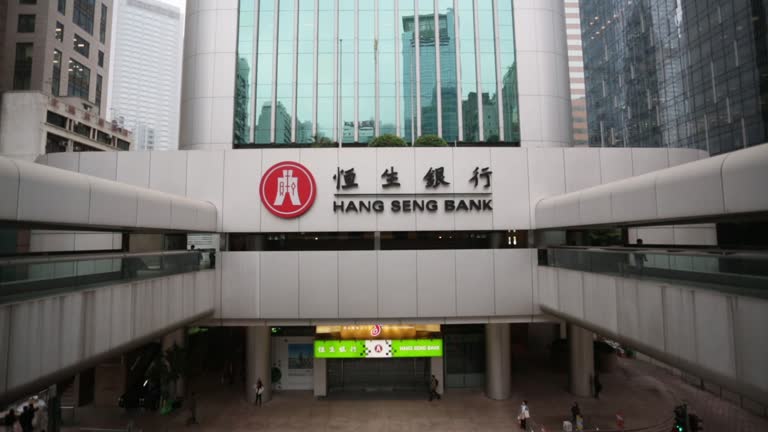 Hang Seng Bank Headquarters Building Videos And Hd Footage Getty Images