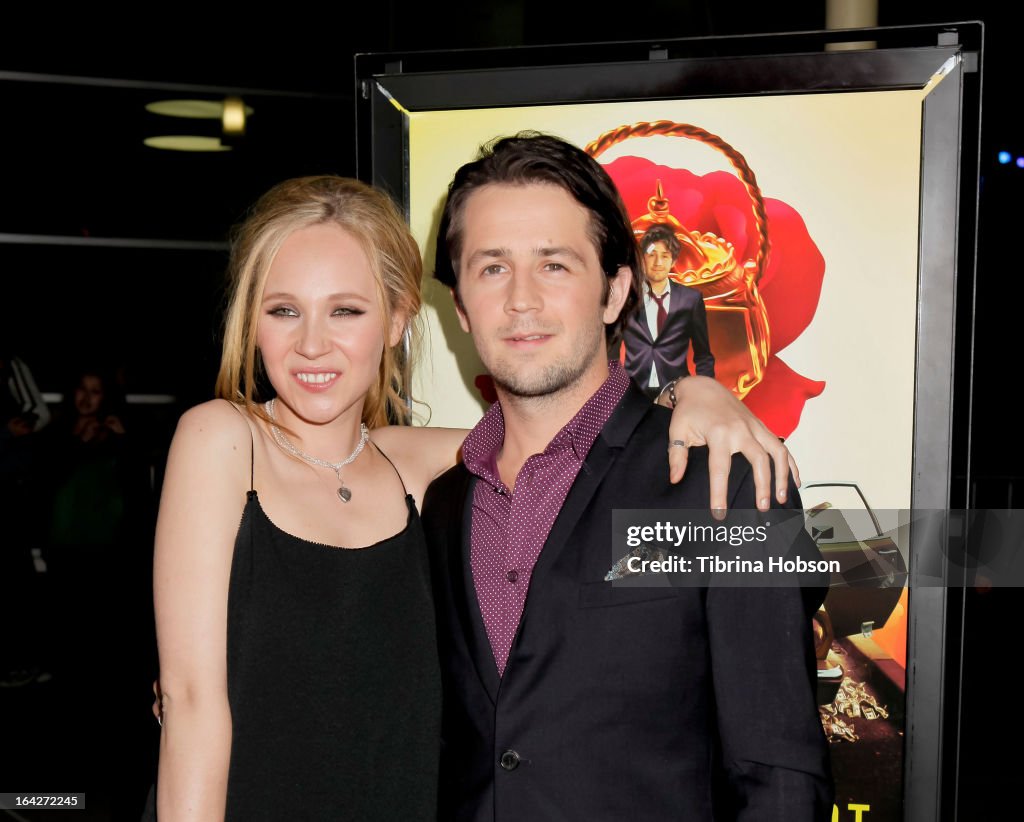 Juno Temple And Michael Angarano Attend The Brass Teapot Los News