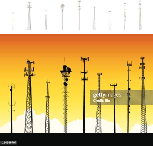 72 Microwave Communications Tower Silhouette Stock Photos, High-Res ... 72 Microwave Communications Tower Silhouette Stock Photos, High-Res ...