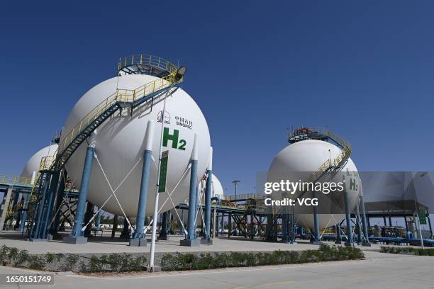 Green Hydrogen Tank Photos And Premium High Res Pictures Getty Images