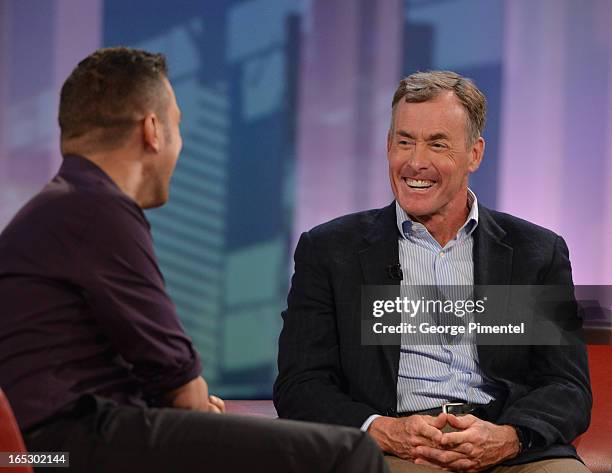 John C Mcginley Appears On George Stroumboulopoulos Tonight Photos And Premium High Res Pictures