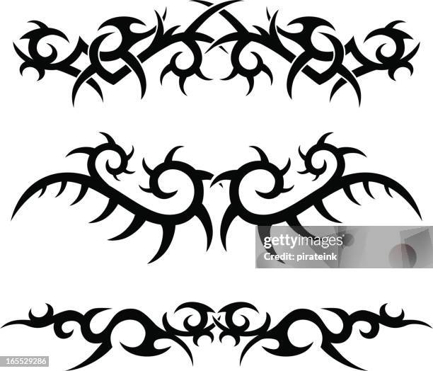 Maori Tattoo Designs Photos And Premium High Res Pictures Getty Images