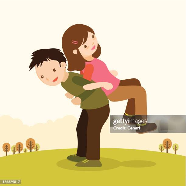 Girl Bent Over High Res Illustrations Getty Images