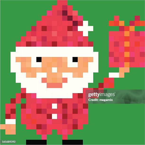 Pixel Christmas Photos And Premium High Res Pictures Getty Images