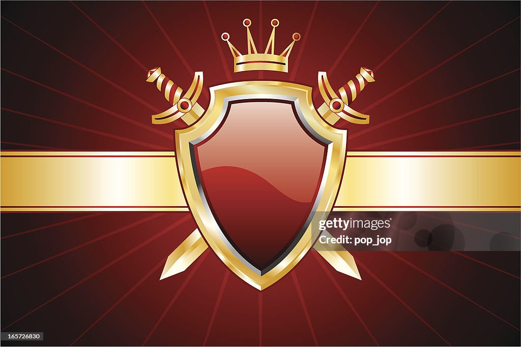 Royal Emblem With Background High Res Vector Graphic Getty Images