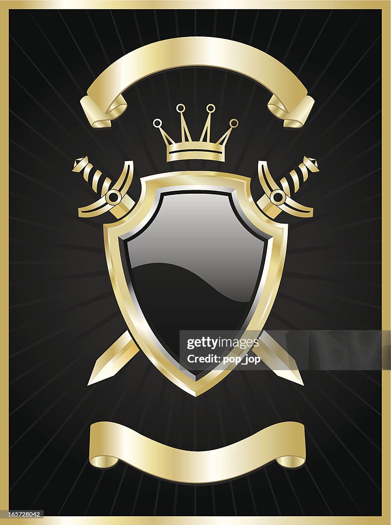 Royal Shield Vector Png