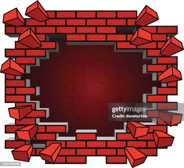 Brick Wall Cartoon Photos And Premium High Res Pictures Getty Images