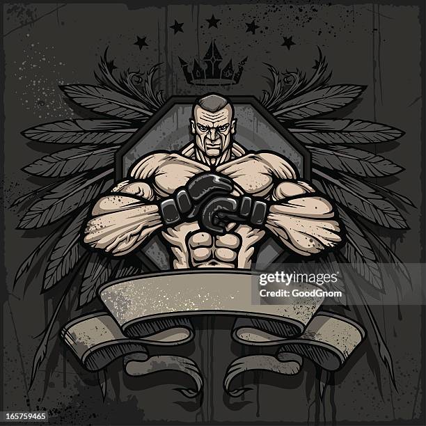 Mma Champion Crest High-Res Vector Graphic - Getty Images Mma Champion Crest High-Res Vector Graphic - Getty Images